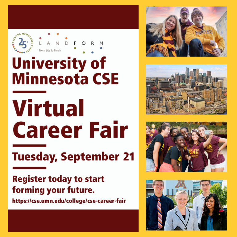 University Of Minnesota CSE Career Fair - Landform Professional ...
