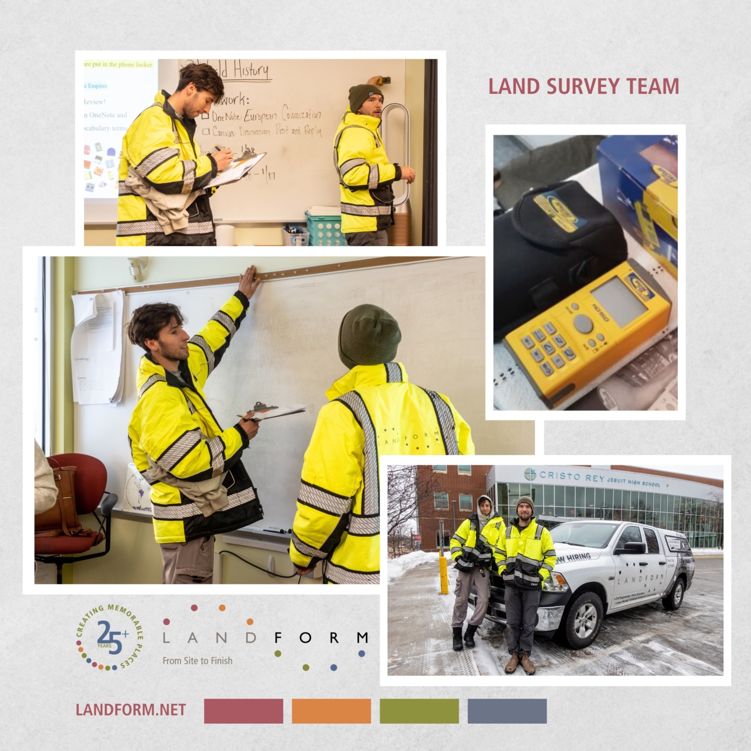 Our Land Survey Team Rocks - Landform Professional Services, LLC