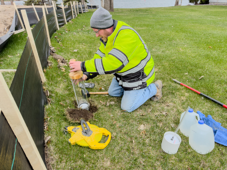 Infiltration Testing for Construction and Site Management